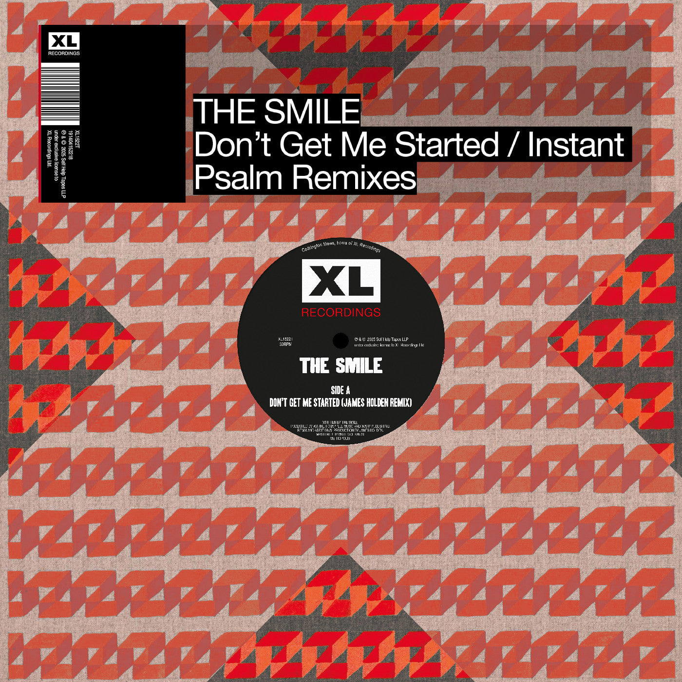 The Smile - Don't Get Me Started / Instant Psalm Remixes - Indie 12" E ...