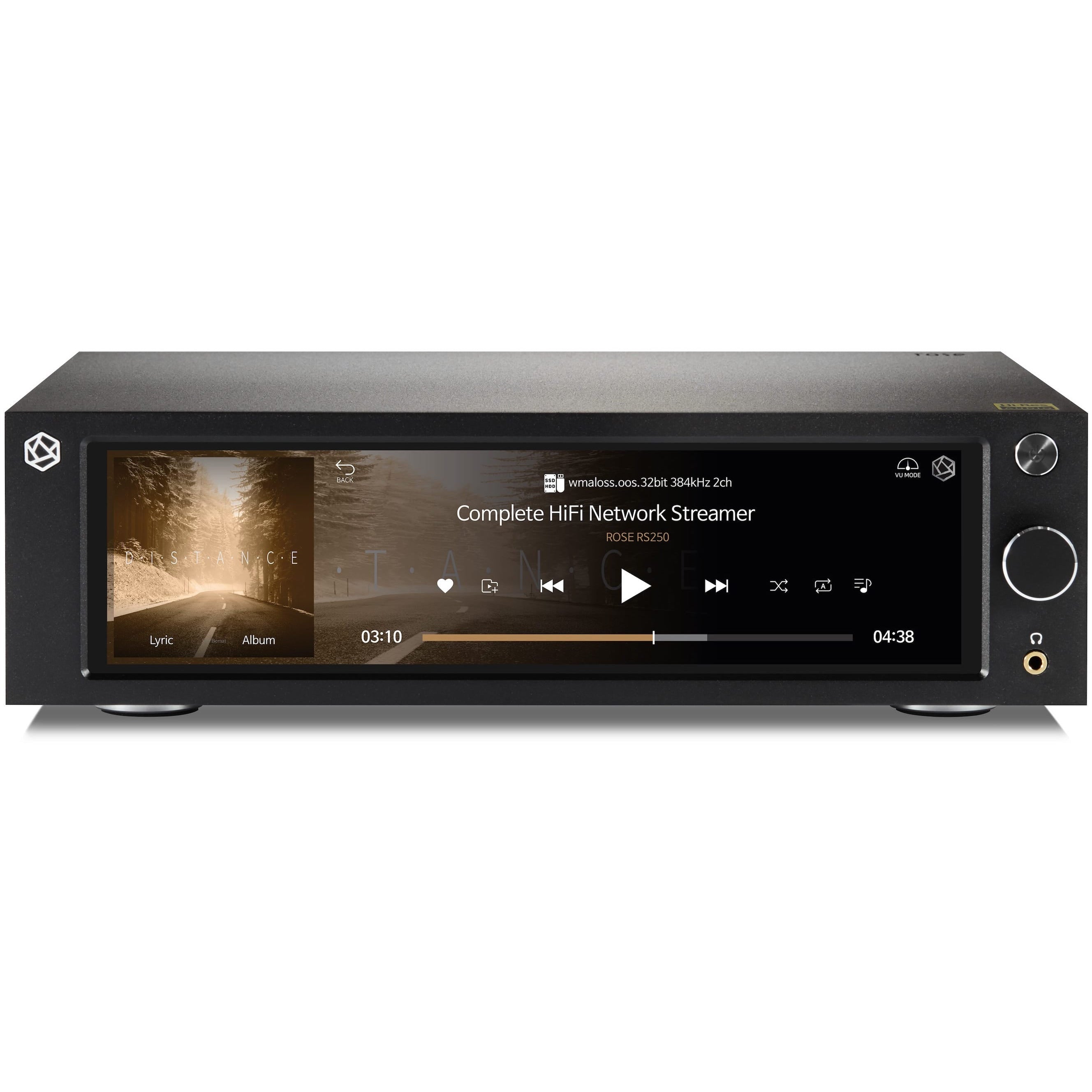 HiFi Rose - RS250A Network Streamer – The 'In' Groove