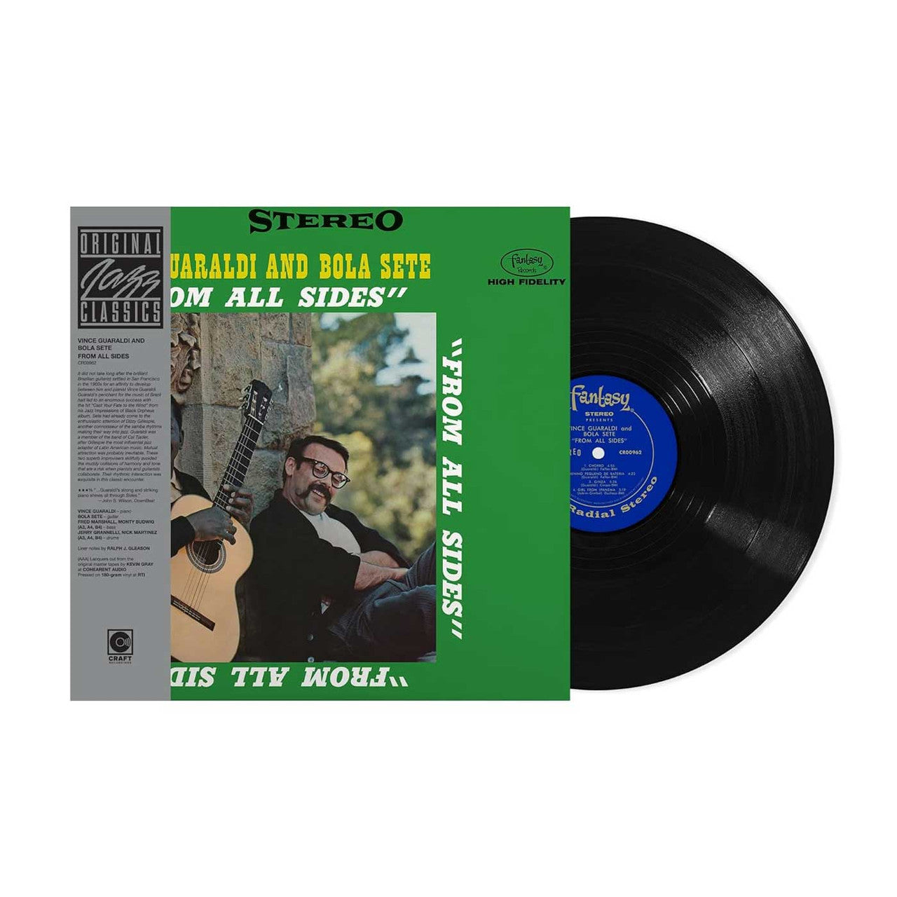 Vince Guaraldi & Bola Sete - From All Sides - OJC LP – The 'In' Groove
