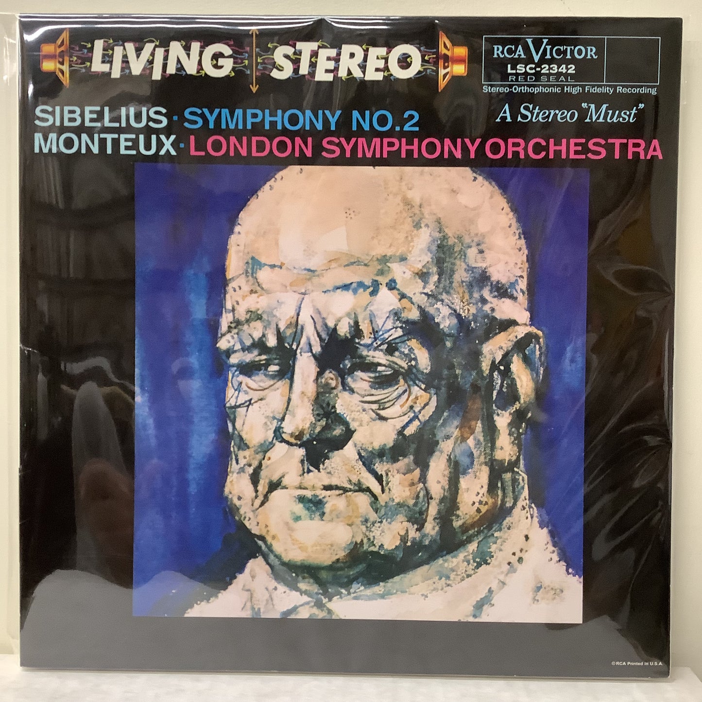 Sibelius - Symphony No. 2 - RCA Victor/Classic Records Test Pressing L ...