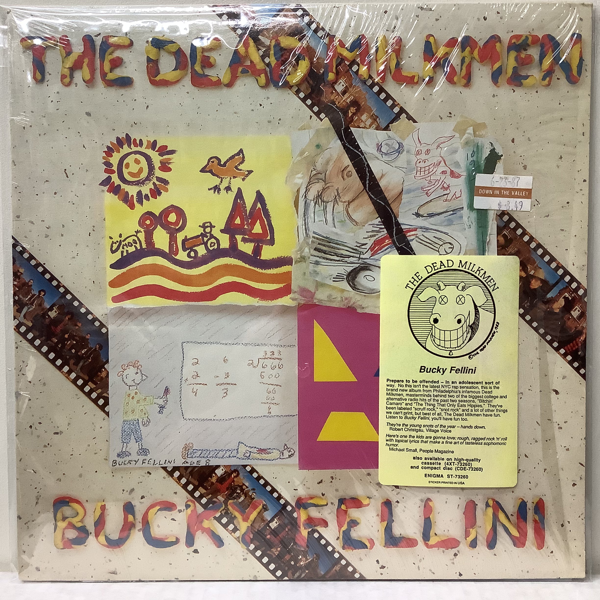 The Dead Milkmen - Bucky Fellini - LP – The 'In' Groove