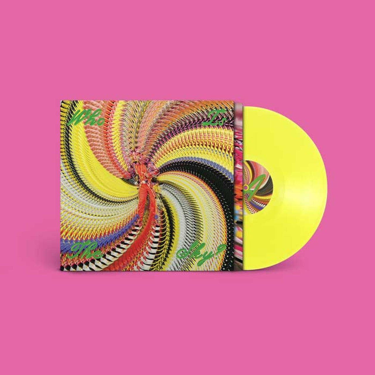 David Byrne - Who Is The Sky? - Yellow LP – The 'In' Groove