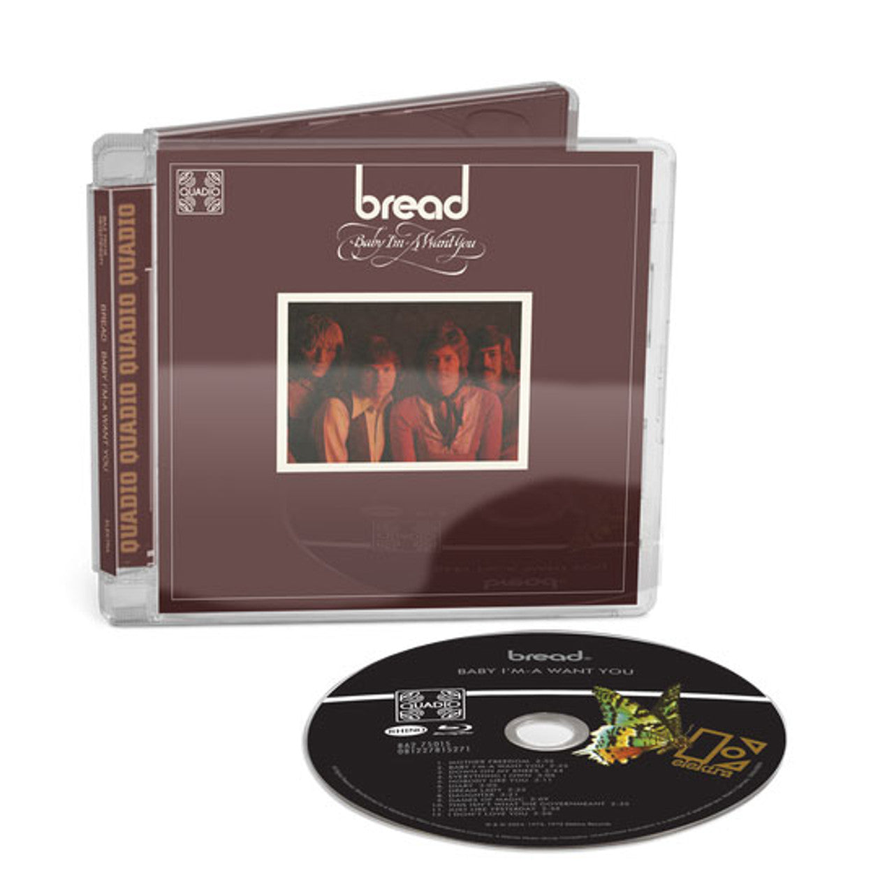 Bread - Baby I'm-A Want You - Quadio Blu-Ray Audio Disc – The 'In' Groove