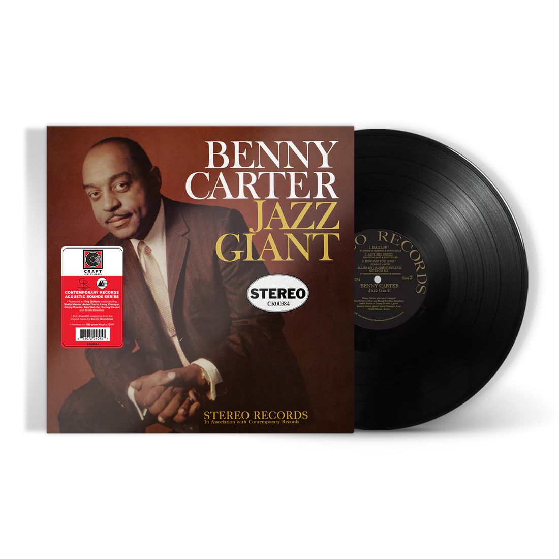 Benny Carter - Jazz Giant - Contemporary LP – The 'In' Groove