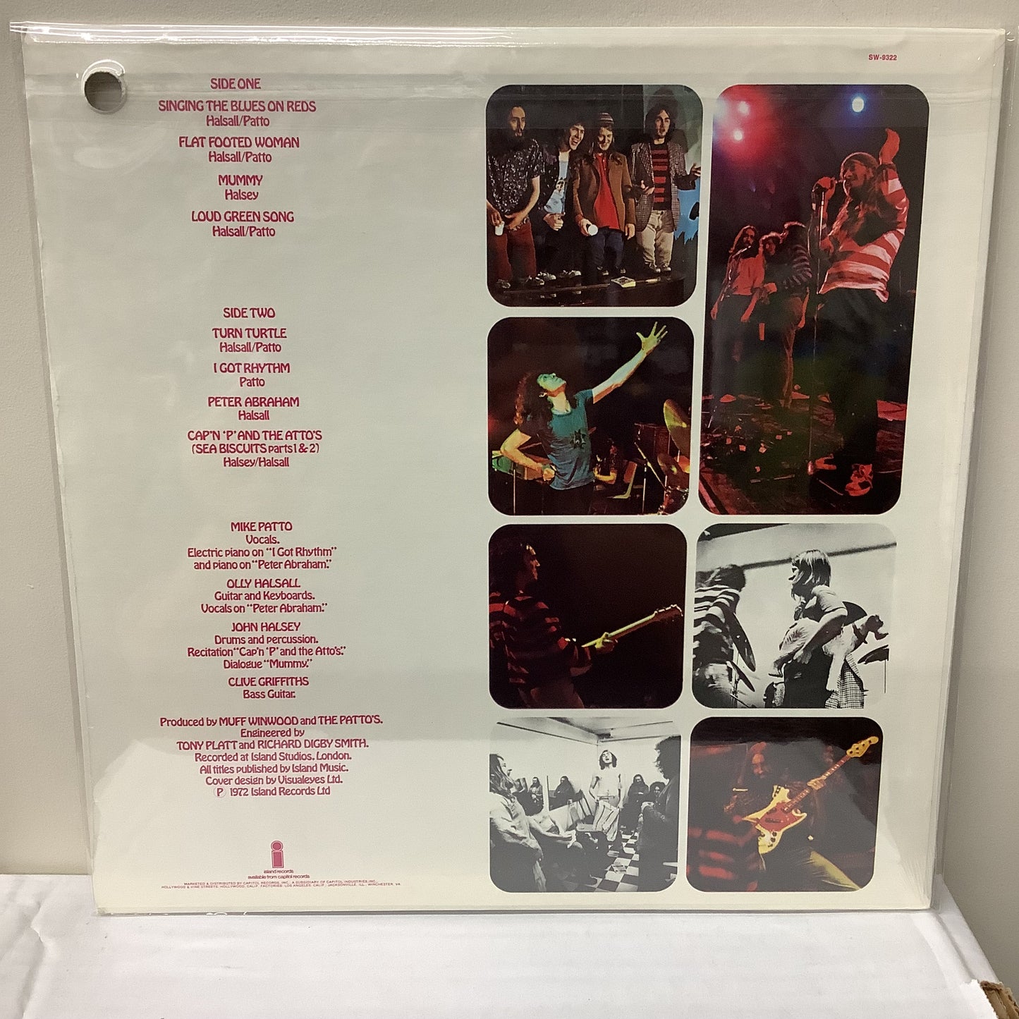 Patto - Roll 'em Smoke 'em Put Another Line Out - LP – The 'In' Groove