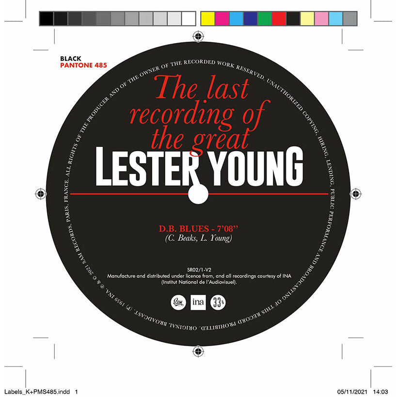 Lester Young - Le Dernier Message de Lester Young Barclay - Sam Record ...